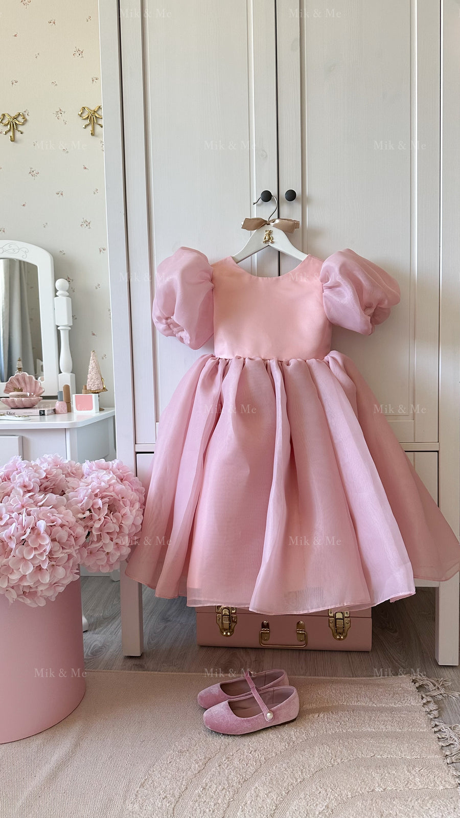 Buy Bella Dress for Girls | Pink Bella Dress Online – Mik & Me